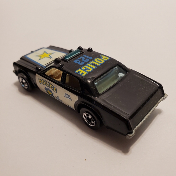 Hot Wheels | Other | Hot Wheels Black Police Car 23 Die Cast Vehicle ...